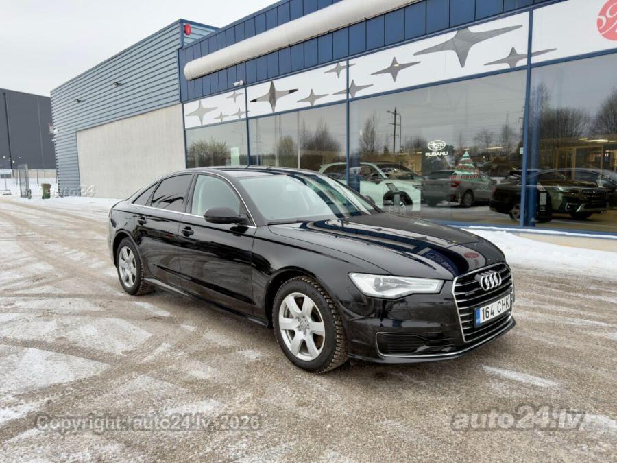 Black Audi A6 2016 in Tartu, with an engine capacity of 3.00 L and mileage of 182 thousand km for 14900 €, photo 1 on AUTOMOTO.COM.LV