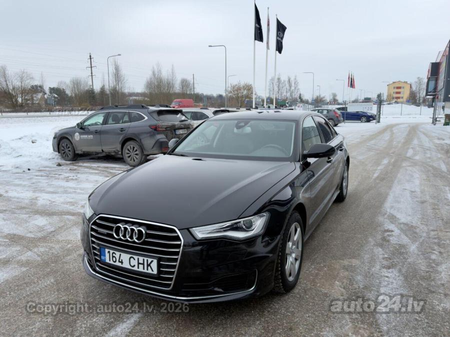 Black Audi A6 2016 in Tartu, with an engine capacity of 3.00 L and mileage of 182 thousand km for 14900 €, photo 4 on AUTOMOTO.COM.LV