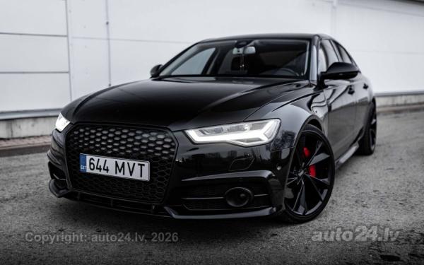 Black Audi A6 2016 in Parnu, with an engine capacity of 3.00 L and mileage of 236 thousand km for 21900 €, photo 1 on AUTOMOTO.COM.LV