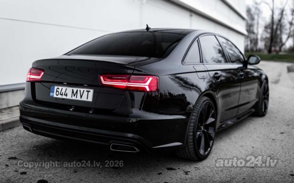 Black Audi A6 2016 in Parnu, with an engine capacity of 3.00 L and mileage of 236 thousand km for 21900 €, photo 5 on AUTOMOTO.COM.LV