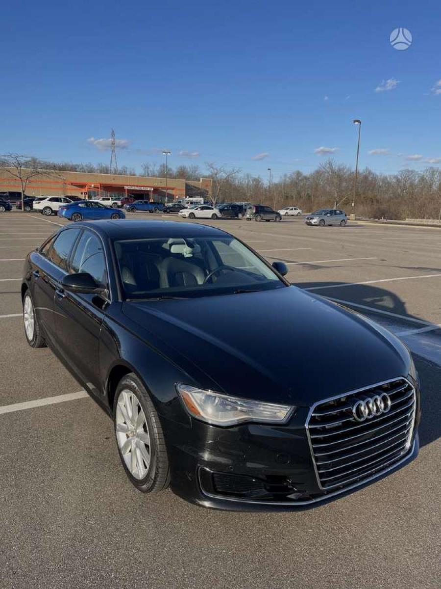 Black Audi A6 2016 in Klaipeda, with an engine capacity of 1.98 L and mileage of 176 thousand km for 12500 €, photo 3 on AUTOMOTO.COM.LV