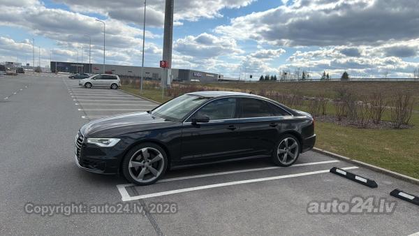 Black Audi A6 2016 in Tallinn, with an engine capacity of 3.00 L and mileage of 251 thousand km for 22000 €, photo 6 on AUTOMOTO.COM.LV