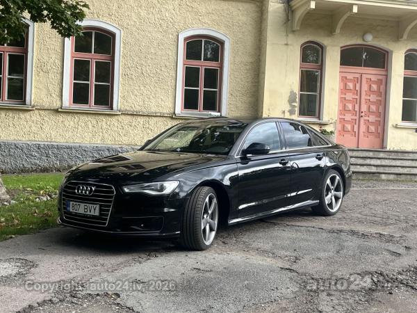 Black Audi A6 2016 in Tallinn, with an engine capacity of 3.00 L and mileage of 251 thousand km for 22000 €, photo 9 on AUTOMOTO.COM.LV