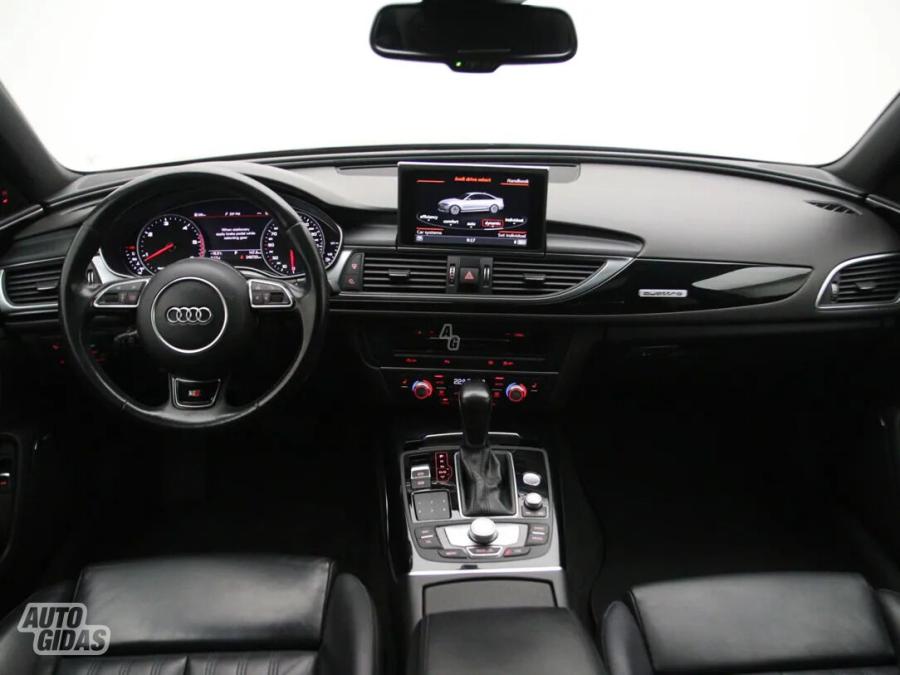 Black Audi A6 2016 in Vilnius, with an engine capacity of 3.00 L and mileage of 249 thousand km for 15599 €, photo 3 on AUTOMOTO.COM.LV