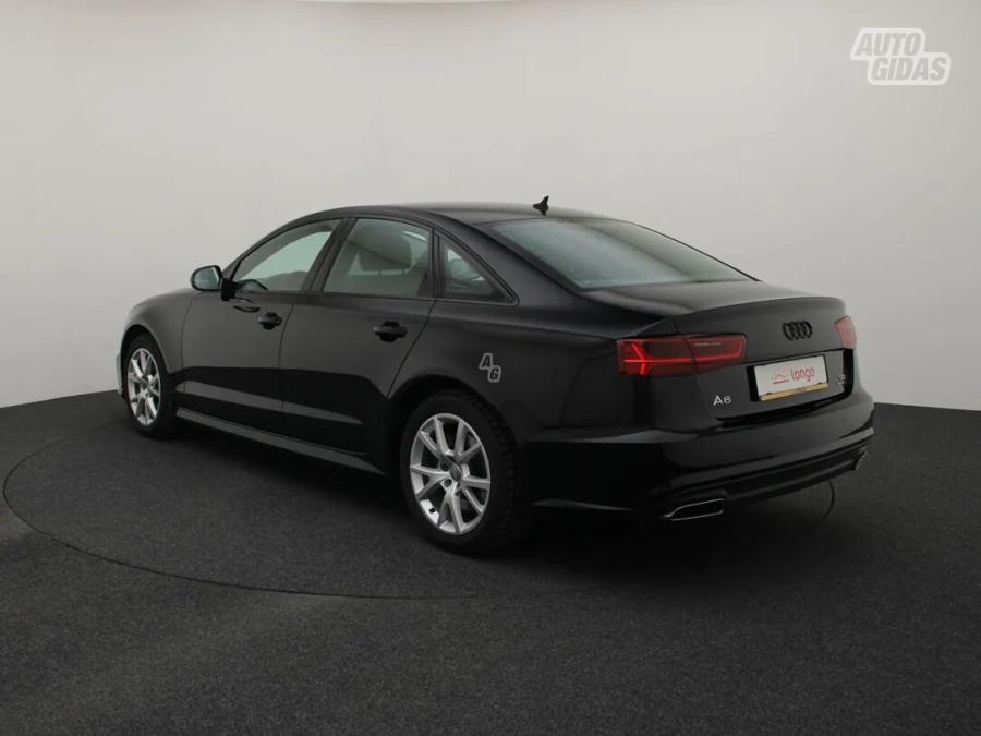 Black Audi A6 2016 in Vilnius, with an engine capacity of 3.00 L and mileage of 249 thousand km for 15599 €, photo 8 on AUTOMOTO.COM.LV