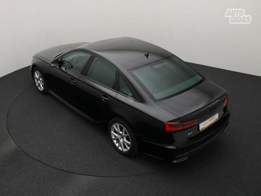 Black Audi A6 2016 in Vilnius, with an engine capacity of 3.00 L and mileage of 249 thousand km for 15599 €, photo 13 on AUTOMOTO.COM.LV