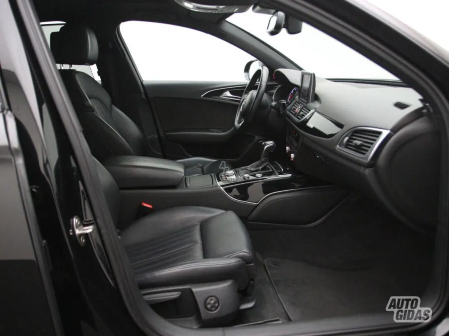 Black Audi A6 2016 in Vilnius, with an engine capacity of 3.00 L and mileage of 249 thousand km for 15599 €, photo 15 on AUTOMOTO.COM.LV
