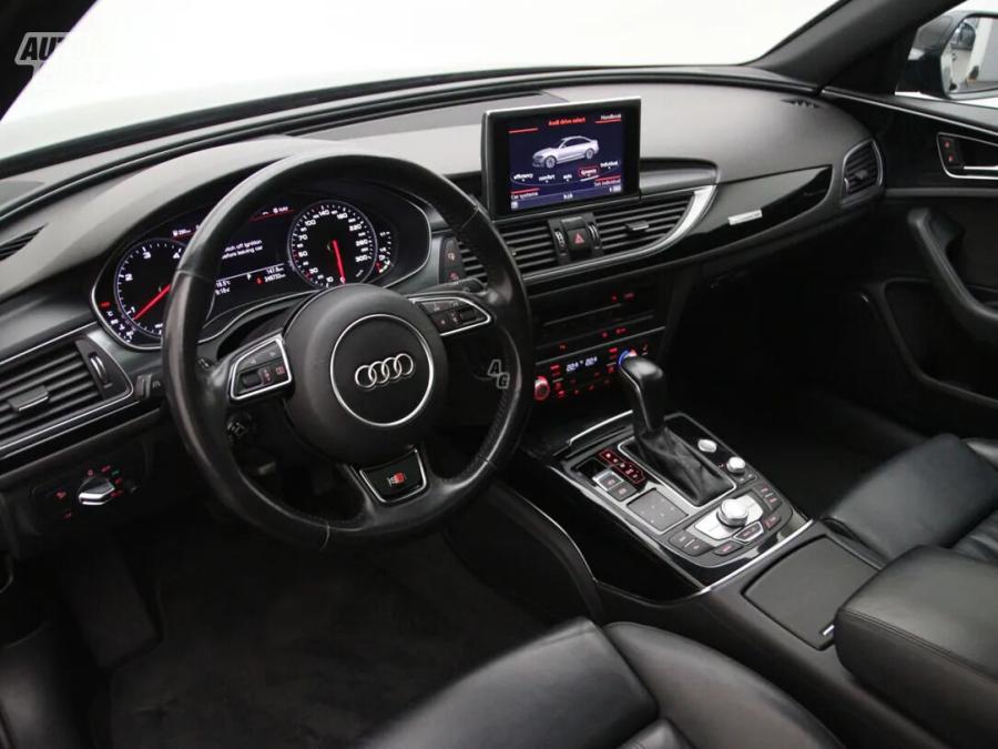 Black Audi A6 2016 in Vilnius, with an engine capacity of 3.00 L and mileage of 249 thousand km for 15599 €, photo 17 on AUTOMOTO.COM.LV