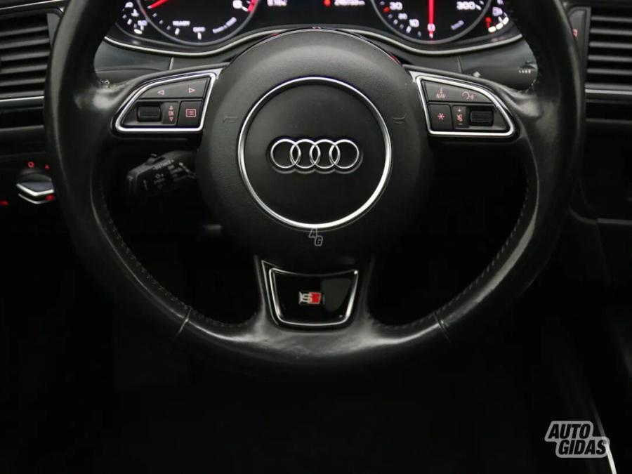Black Audi A6 2016 in Vilnius, with an engine capacity of 3.00 L and mileage of 249 thousand km for 15599 €, photo 19 on AUTOMOTO.COM.LV