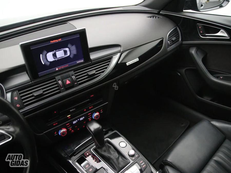 Black Audi A6 2016 in Vilnius, with an engine capacity of 3.00 L and mileage of 249 thousand km for 15599 €, photo 22 on AUTOMOTO.COM.LV