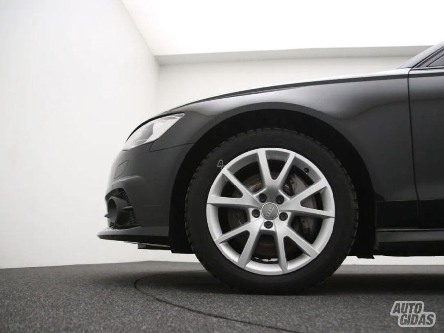 Black Audi A6 2016 in Vilnius, with an engine capacity of 3.00 L and mileage of 249 thousand km for 15599 €, photo 29 on AUTOMOTO.COM.LV