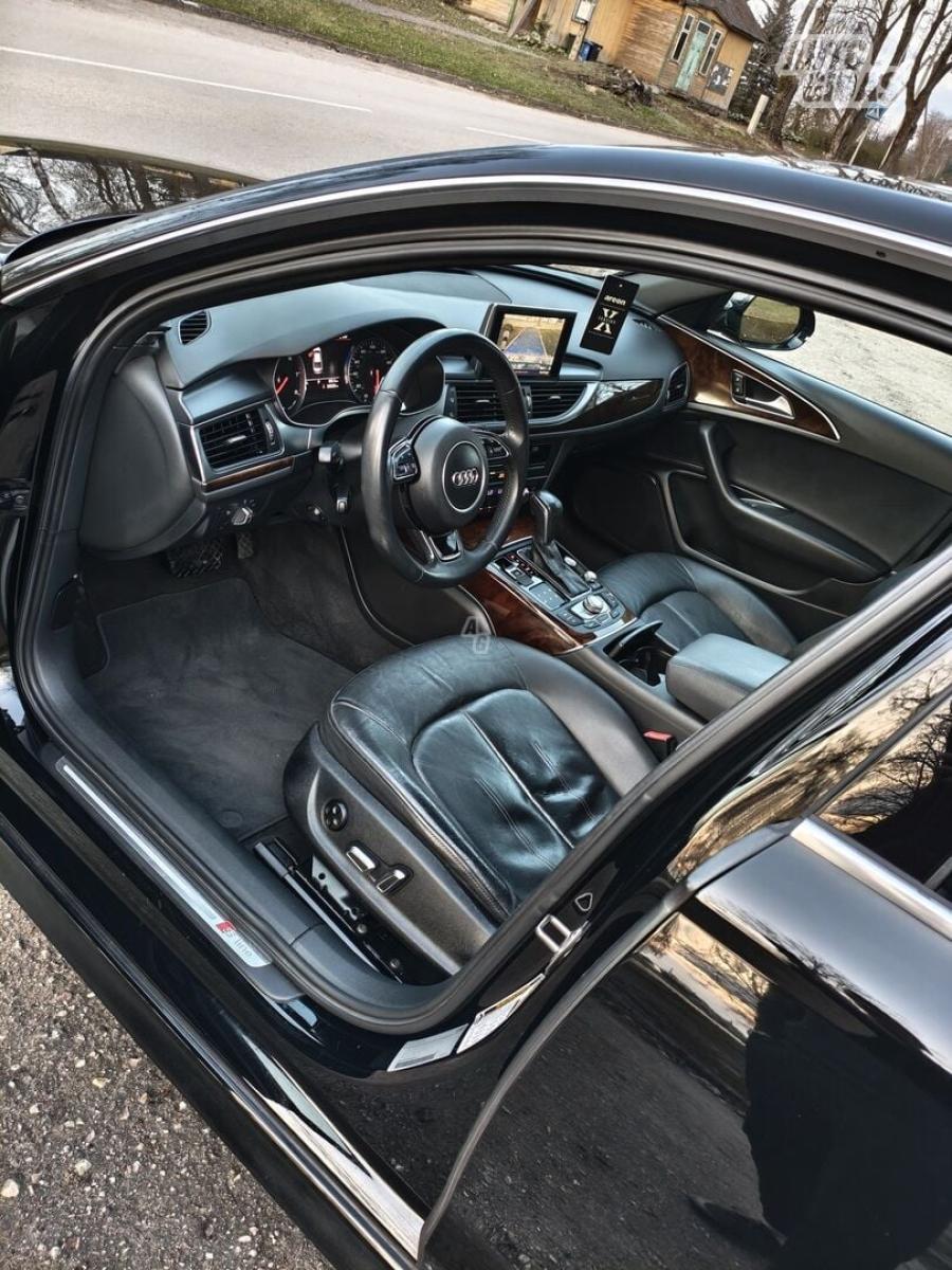 Melns Audi A6 2016 Alīta, ar dzinēja tilpumu 2.00 L un nobraukumu 308 tūkst. km par 13500 €, foto 11 vietnē AUTOMOTO.COM.LV