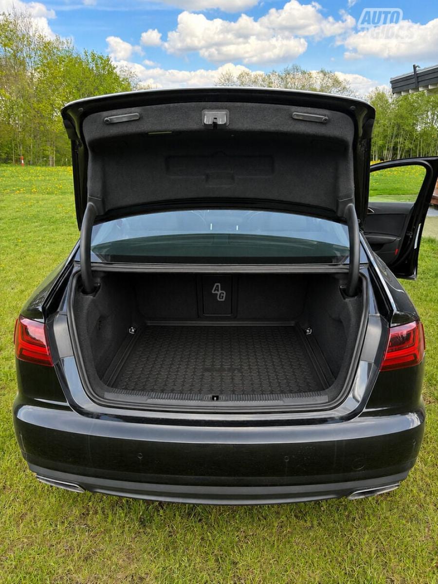 Black Audi A6 2016 in Gargzdai, with an engine capacity of 2.00 L and mileage of 120 thousand km for 14000 €, photo 10 on AUTOMOTO.COM.LV
