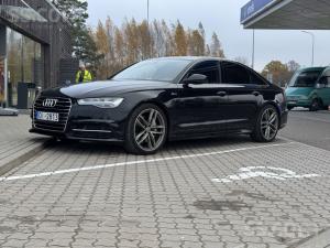 Black Audi A6 2016 in Saldus, with an engine capacity of 3.00 L and mileage of 288 thousand km for 14995 €, photo  on AUTOMOTO.COM.LV