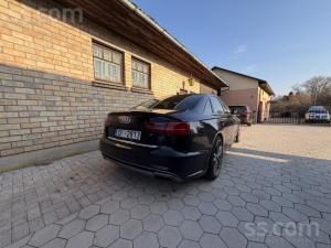 Black Audi A6 2016 in Saldus, with an engine capacity of 3.00 L and mileage of 288 thousand km for 14995 €, photo 4 on AUTOMOTO.COM.LV