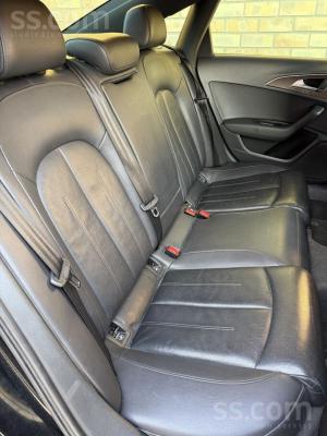 Black Audi A6 2016 in Saldus, with an engine capacity of 3.00 L and mileage of 288 thousand km for 14995 €, photo 5 on AUTOMOTO.COM.LV