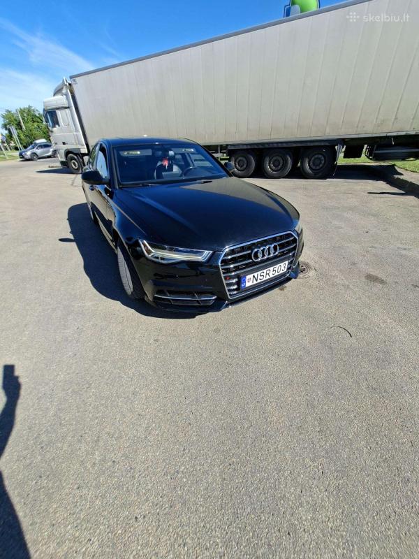 Melns Audi A6 2016 Panevēža, ar dzinēja tilpumu 2.00 L un nobraukumu 200 tūkst. km par 12000 €, foto 1 vietnē AUTOMOTO.COM.LV