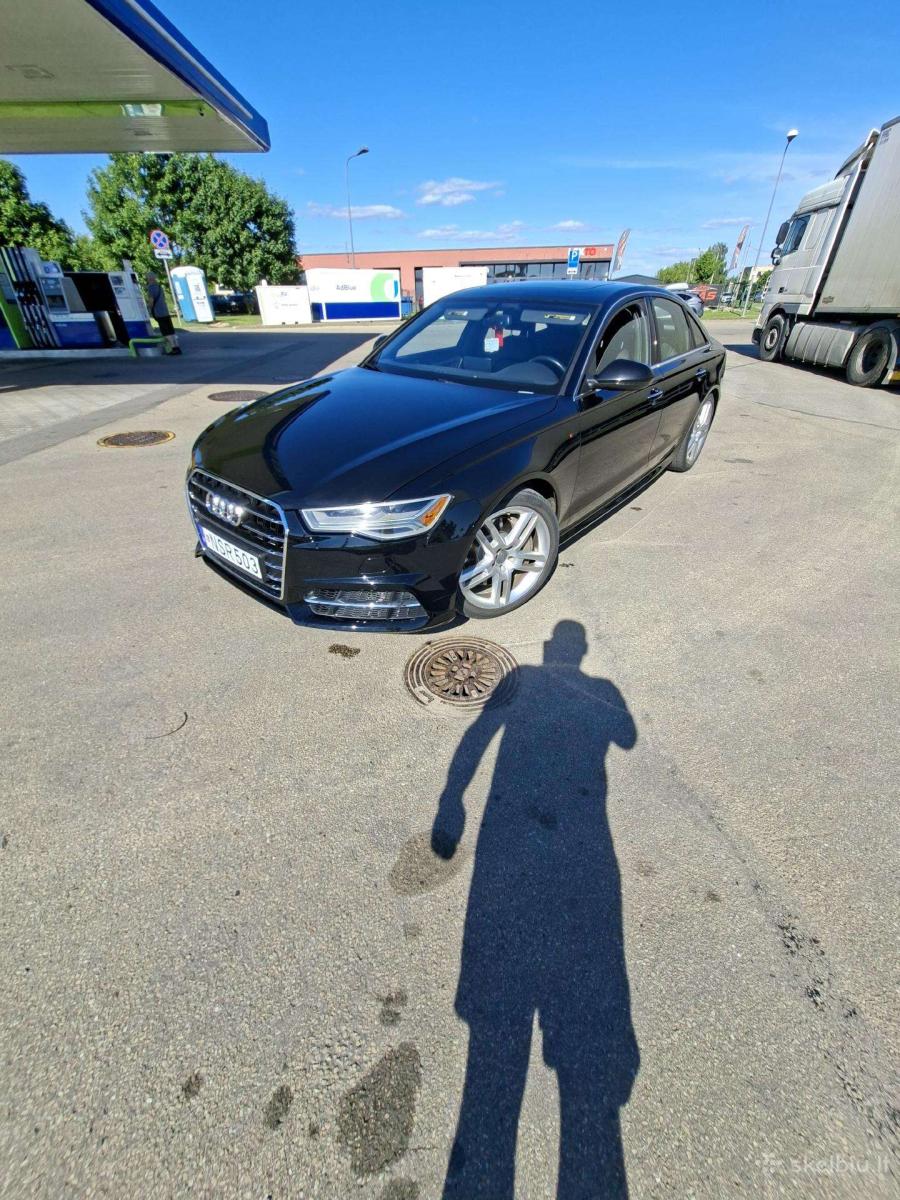 Melns Audi A6 2016 Panevēža, ar dzinēja tilpumu 2.00 L un nobraukumu 200 tūkst. km par 12000 €, foto 3 vietnē AUTOMOTO.COM.LV