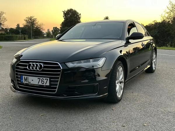Black Audi A6 2016 in Grobiņa, with an engine capacity of 2.00 L and mileage of 246 thousand km for 16500 €, photo 1 on AUTOMOTO.COM.LV