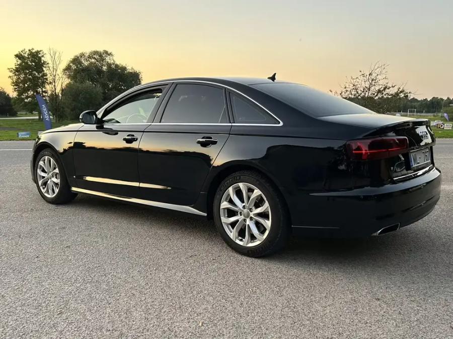Black Audi A6 2016 in Grobiņa, with an engine capacity of 2.00 L and mileage of 246 thousand km for 16500 €, photo 4 on AUTOMOTO.COM.LV