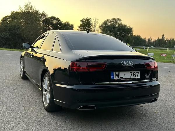 Black Audi A6 2016 in Grobiņa, with an engine capacity of 2.00 L and mileage of 246 thousand km for 16500 €, photo 4 on AUTOMOTO.COM.LV