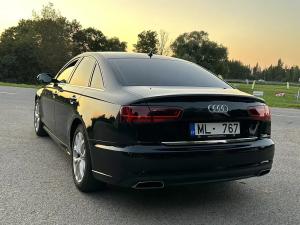 Black Audi A6 2016 in Grobiņa, with an engine capacity of 2.00 L and mileage of 246 thousand km for 16500 €, photo 5 on AUTOMOTO.COM.LV