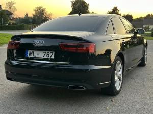 Black Audi A6 2016 in Grobiņa, with an engine capacity of 2.00 L and mileage of 246 thousand km for 16500 €, photo 6 on AUTOMOTO.COM.LV