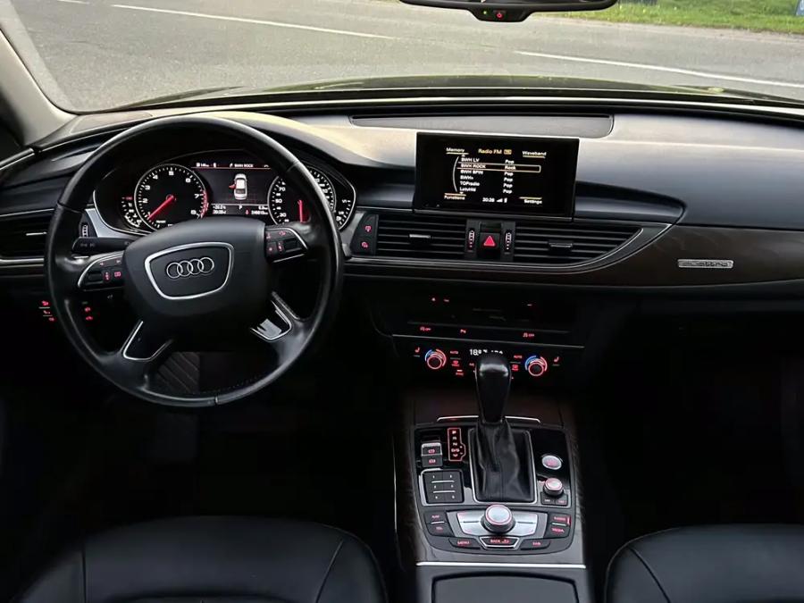 Black Audi A6 2016 in Grobiņa, with an engine capacity of 2.00 L and mileage of 246 thousand km for 16500 €, photo 10 on AUTOMOTO.COM.LV