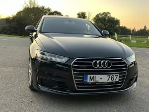 Black Audi A6 2016 in Grobiņa, with an engine capacity of 2.00 L and mileage of 246 thousand km for 16500 €, photo 13 on AUTOMOTO.COM.LV