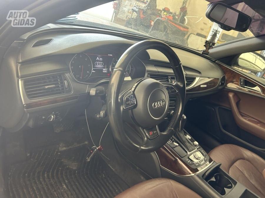 Melns Audi A6 2016 Gargždai, ar dzinēja tilpumu 3.00 L un nobraukumu 249 tūkst. km par 7300 €, foto 13 vietnē AUTOMOTO.COM.LV