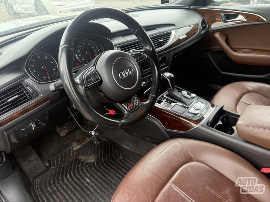 Melns Audi A6 2016 Gargždai, ar dzinēja tilpumu 3.00 L un nobraukumu 249 tūkst. km par 7300 €, foto 25 vietnē AUTOMOTO.COM.LV