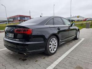 Black Audi A6 2016 in Kaunas, with an engine capacity of 1.98 L and mileage of 169 thousand km for 12600 €, photo 5 on AUTOMOTO.COM.LV