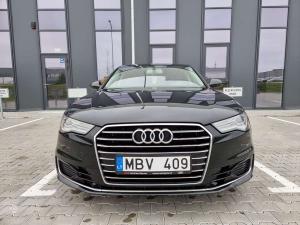 Black Audi A6 2016 in Kaunas, with an engine capacity of 1.98 L and mileage of 169 thousand km for 12600 €, photo 8 on AUTOMOTO.COM.LV