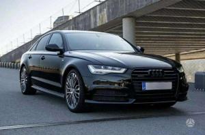 Black Audi A6 2016 in Vilnius, with an engine capacity of 0.00 L and mileage of 113 thousand km for 13700 €, photo 5 on AUTOMOTO.COM.LV