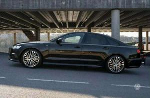 Black Audi A6 2016 in Vilnius, with an engine capacity of 0.00 L and mileage of 113 thousand km for 13700 €, photo 6 on AUTOMOTO.COM.LV