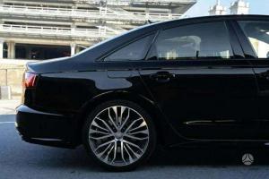 Black Audi A6 2016 in Vilnius, with an engine capacity of 0.00 L and mileage of 113 thousand km for 13700 €, photo 8 on AUTOMOTO.COM.LV