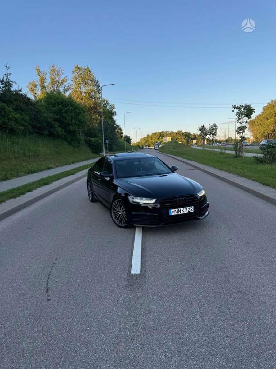 Black Audi A6 2016 in Vilnius, with an engine capacity of 0.00 L and mileage of 113 thousand km for 13700 €, photo 14 on AUTOMOTO.COM.LV