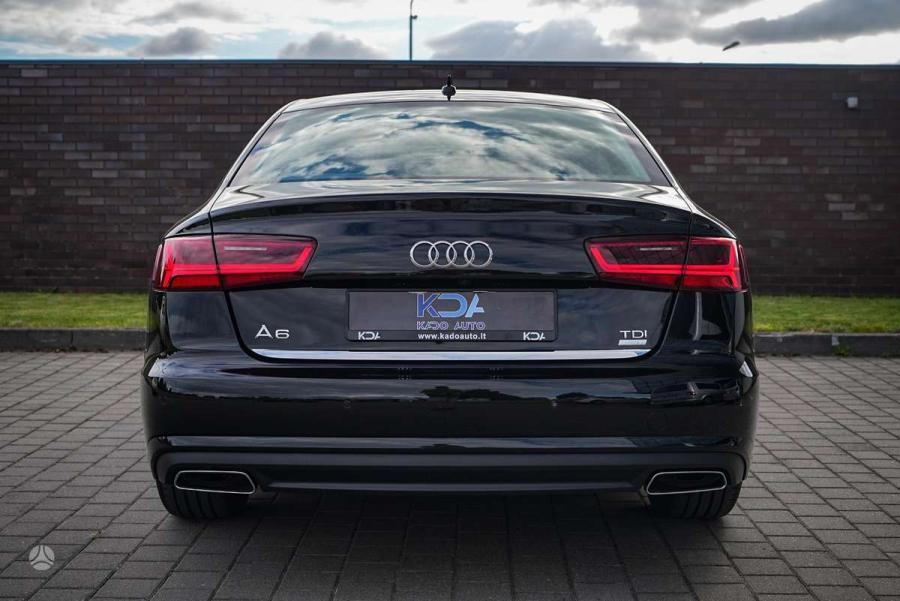 Melns Audi A6 2016 Marijampole, ar dzinēja tilpumu 1.97 L un nobraukumu 275 tūkst. km par 14450 €, foto 12 vietnē AUTOMOTO.COM.LV
