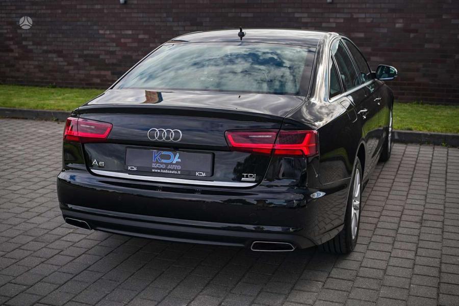 Melns Audi A6 2016 Marijampole, ar dzinēja tilpumu 1.97 L un nobraukumu 275 tūkst. km par 14450 €, foto 13 vietnē AUTOMOTO.COM.LV