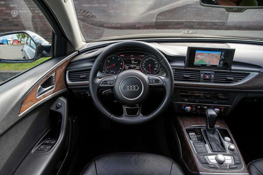 Melns Audi A6 2016 Marijampole, ar dzinēja tilpumu 1.97 L un nobraukumu 275 tūkst. km par 14450 €, foto 18 vietnē AUTOMOTO.COM.LV