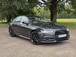 Black Audi A6 2016 in Riga, with an engine capacity of 2.00 L and mileage of 171 thousand km for 19300 €, photo 3 on AUTOMOTO.COM.LV