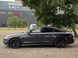 Black Audi A6 2016 in Riga, with an engine capacity of 2.00 L and mileage of 171 thousand km for 19300 €, photo 7 on AUTOMOTO.COM.LV
