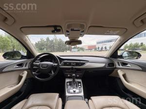 Black Audi A6 2016 in Riga, with an engine capacity of 2.00 L and mileage of 171 thousand km for 19300 €, photo 9 on AUTOMOTO.COM.LV