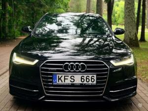 Black Audi A6 2016 in Vilnius, with an engine capacity of 2.00 L and mileage of 136 thousand km for 14300 €, photo 8 on AUTOMOTO.COM.LV