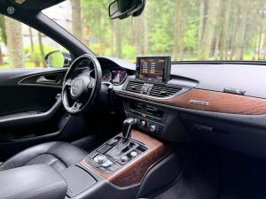 Black Audi A6 2016 in Vilnius, with an engine capacity of 2.00 L and mileage of 136 thousand km for 14300 €, photo 13 on AUTOMOTO.COM.LV