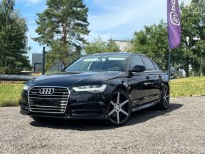 Black Audi A6 2016 in Kaunas, with an engine capacity of 2.00 L and mileage of 248 thousand km for 14700 €, photo 3 on AUTOMOTO.COM.LV