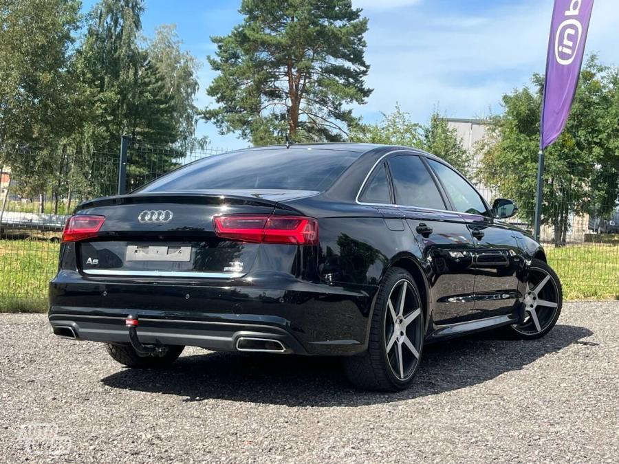 Black Audi A6 2016 in Kaunas, with an engine capacity of 2.00 L and mileage of 248 thousand km for 14700 €, photo 8 on AUTOMOTO.COM.LV