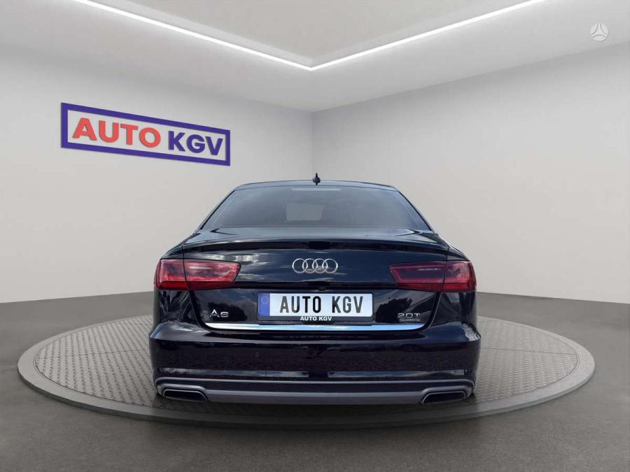 Melns Audi A6 2016 Kauņa, ar dzinēja tilpumu 2.00 L un nobraukumu 189 tūkst. km par 15799 €, foto 5 vietnē AUTOMOTO.COM.LV