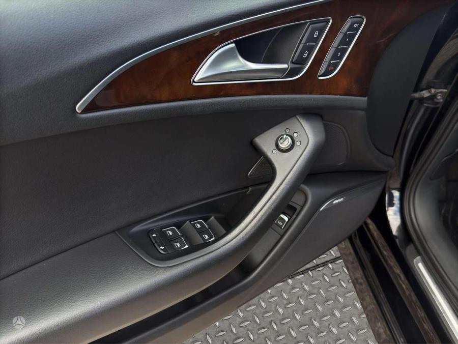 Melns Audi A6 2016 Kauņa, ar dzinēja tilpumu 2.00 L un nobraukumu 189 tūkst. km par 15799 €, foto 15 vietnē AUTOMOTO.COM.LV