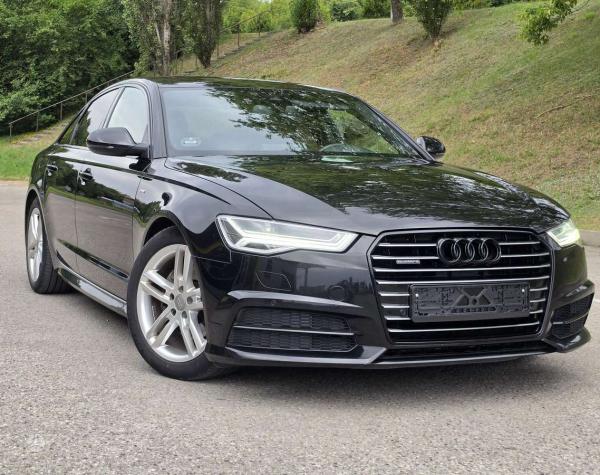 Black Audi A6 2016 in Jonava, with an engine capacity of 2.00 L and mileage of 189 thousand km for 16500 €, photo 2 on AUTOMOTO.COM.LV